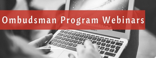 Ombudsman Program Webinars